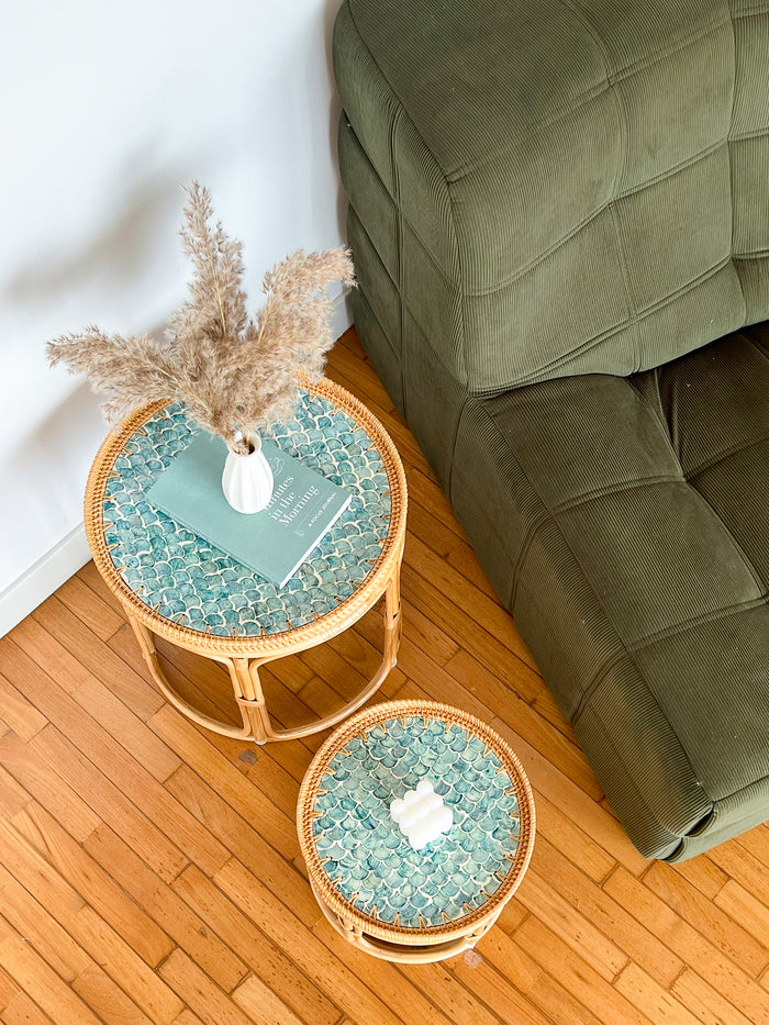 Sirena Rattan Table Set