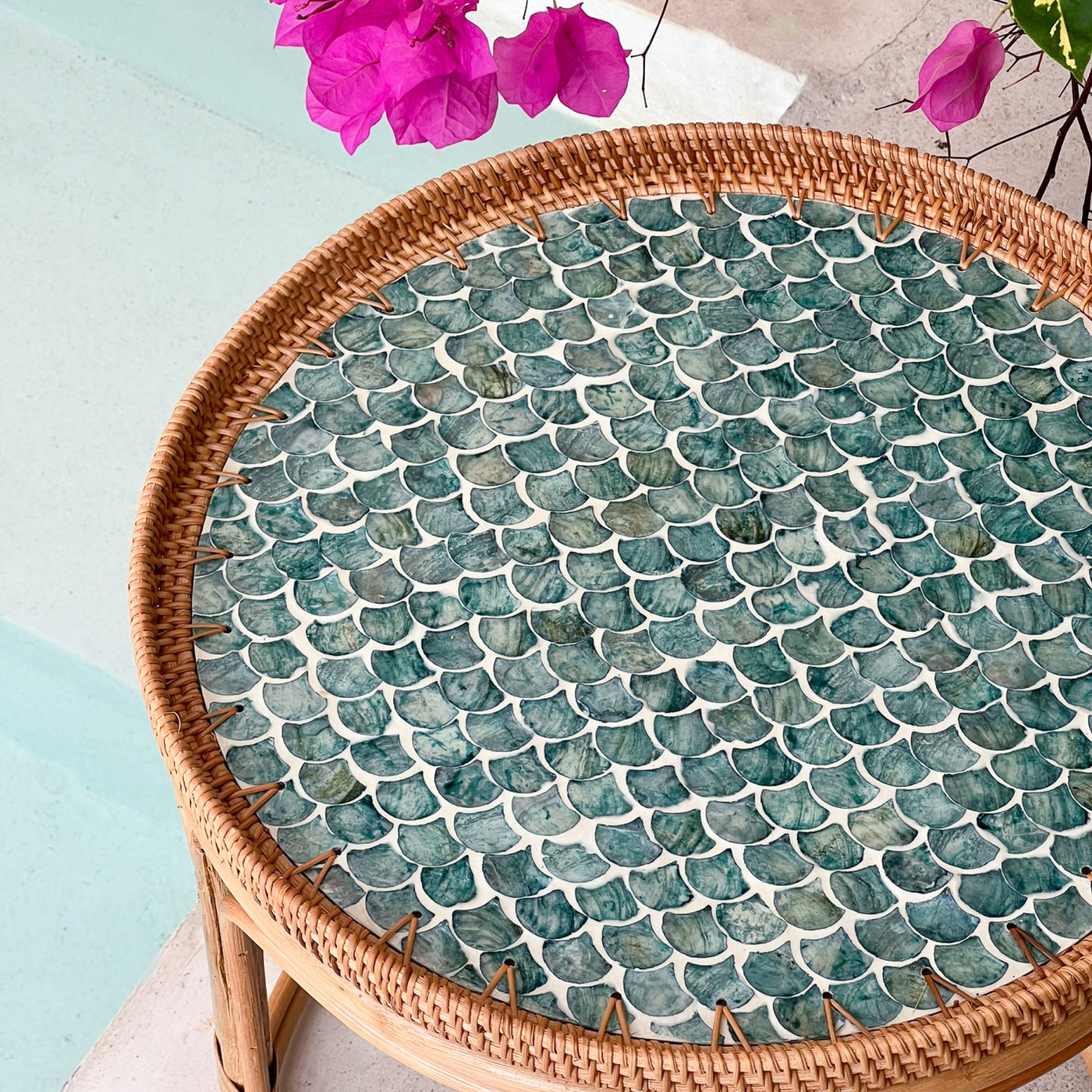 Sirena Rattan Table Set